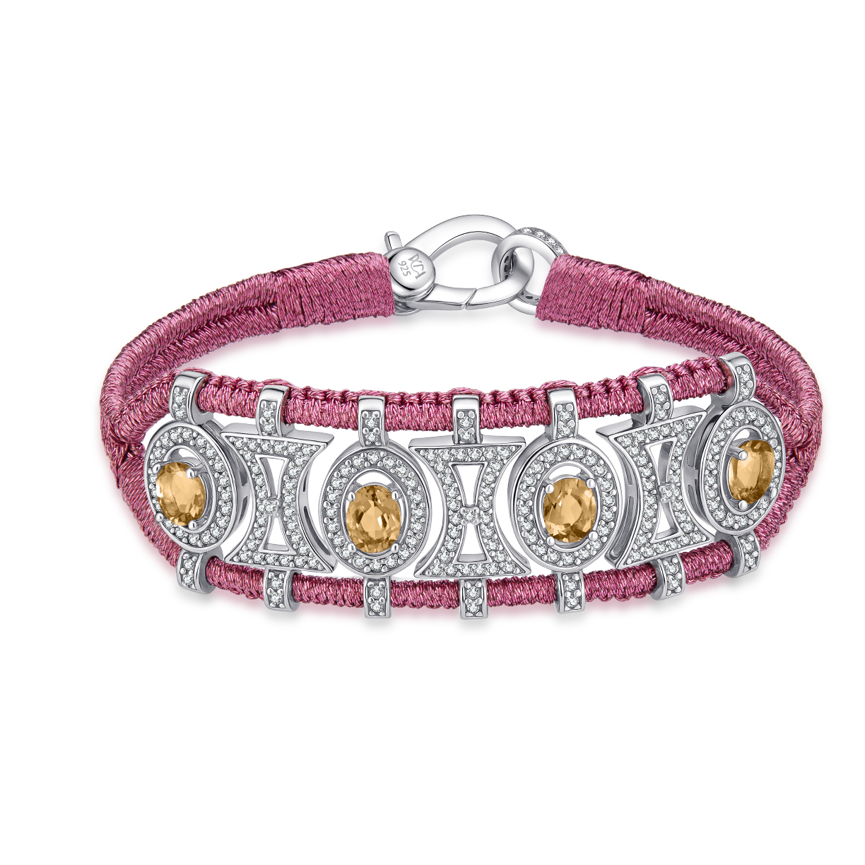 Olinda candy bracelet - Citrines – Van Den Abeele PARIS