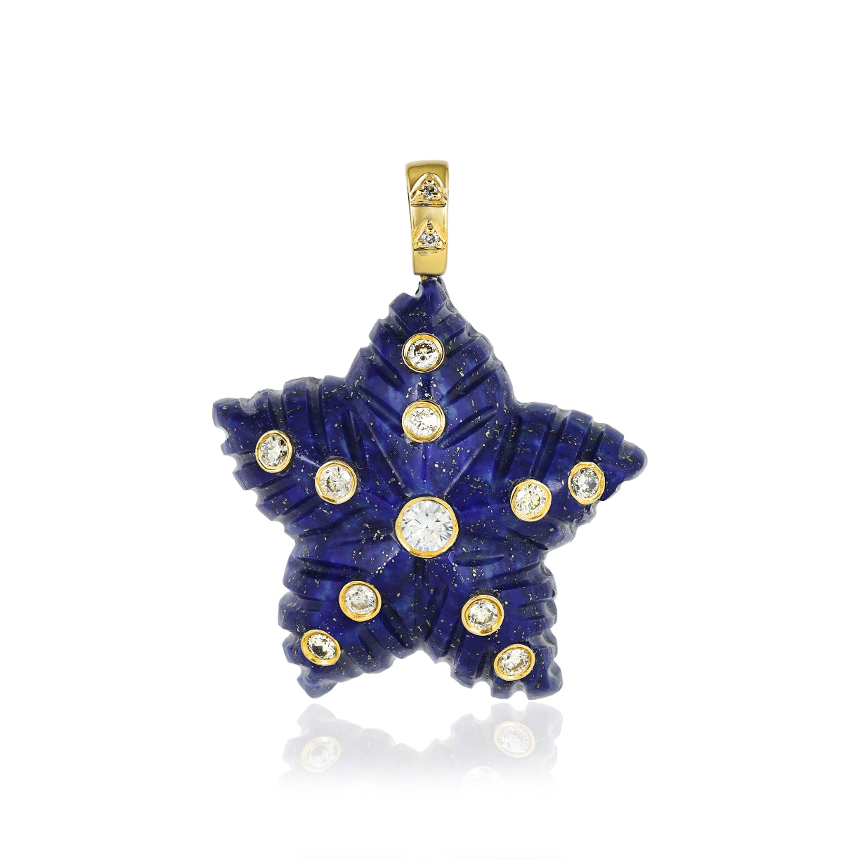 Lapis Star Pendant – Van Den Abeele PARIS